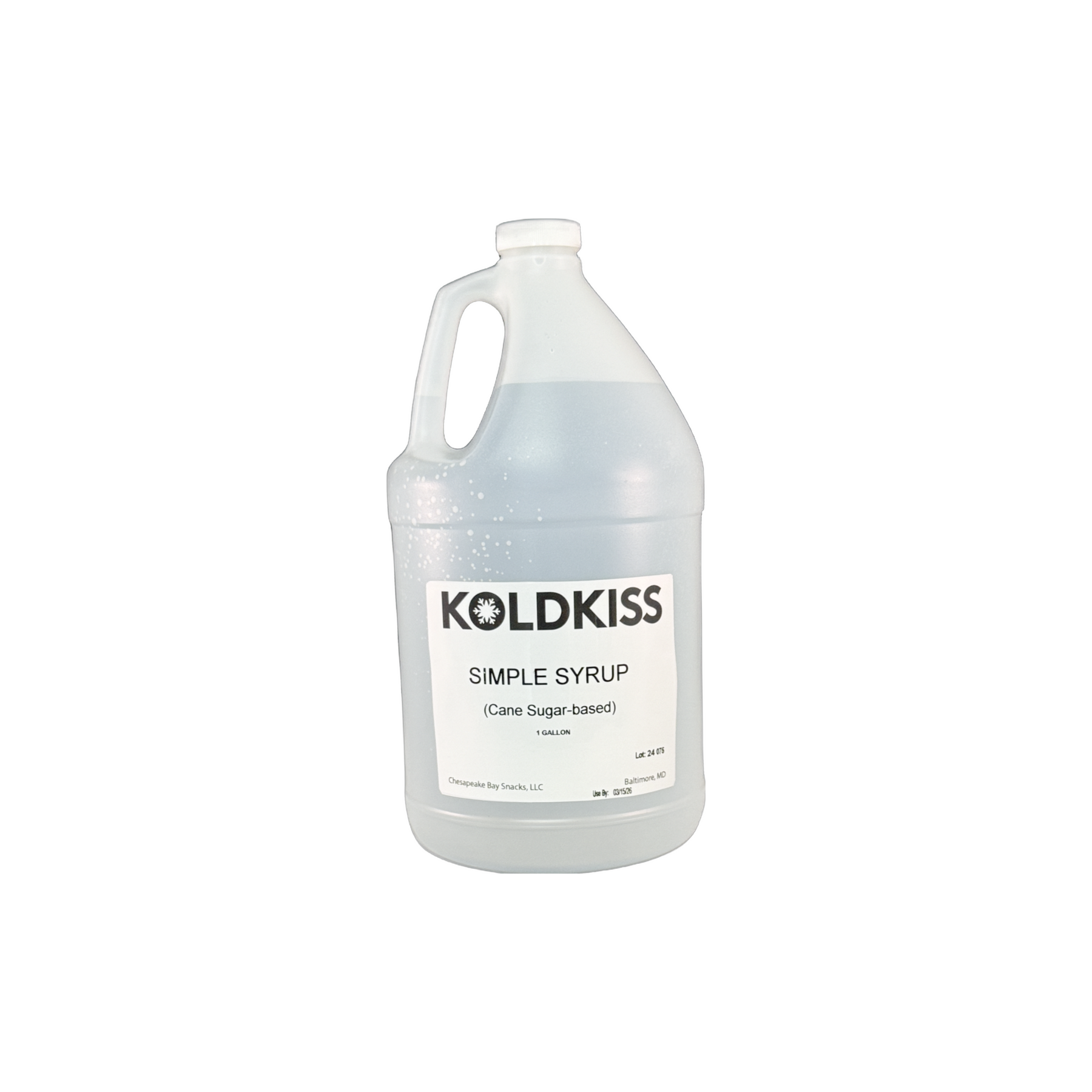 Simple Syrup, Gallon – Koldkiss