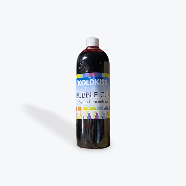 Concentrated Shaved Ice Syrup 1 Liter Koldkiss