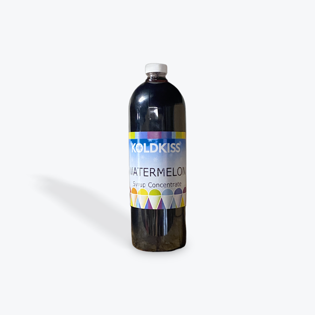 Concentrated Shaved Ice Syrup 1 Liter Koldkiss